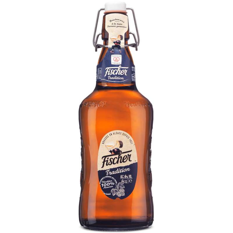 Fischer Bière Tradition 6% (65 cl) | La belle vie : Changez votre ...