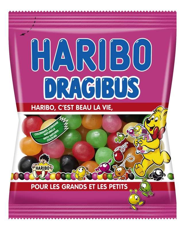 Bonbon dragibus Haribo (120 g) | La belle vie : Changez votre vision ...