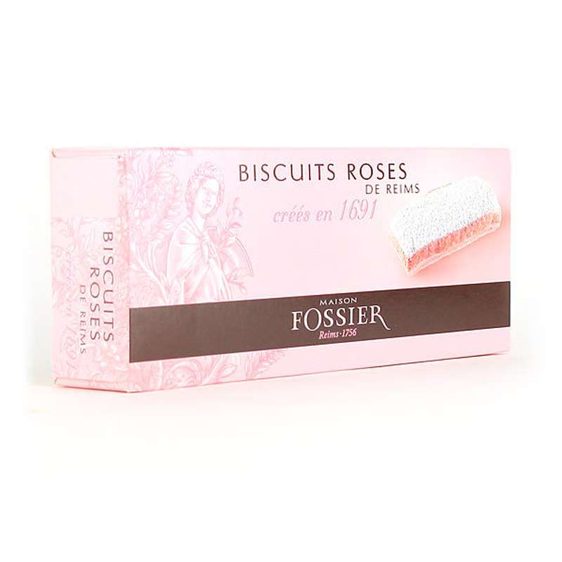 Biscuits roses de Reims, Fossier (100 g) | La belle vie : Changez votre ...