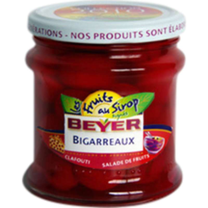 Bigarreaux au sirop, Beyer (320 ml) | La Belle Vie : Courses en Ligne ...