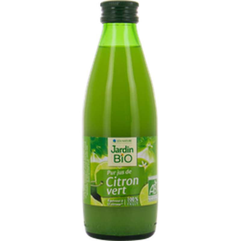 Jus De Citron Vert BIO, Jardin Bio (25 cl) | La belle vie : Changez ...