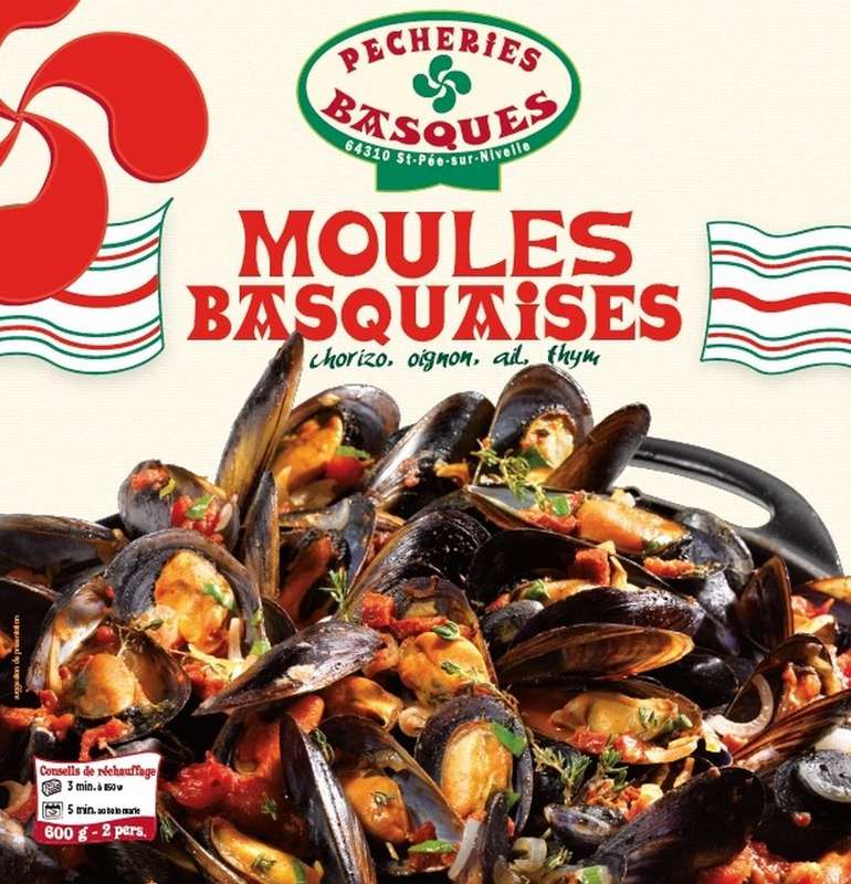 Moules Basquaises, Pêcheries Basques (600 g) | La belle vie : Changez votre vision des courses