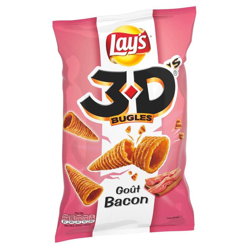 3D's bugles au bacon, Lay's (85 g) | La belle vie : Changez votre ...