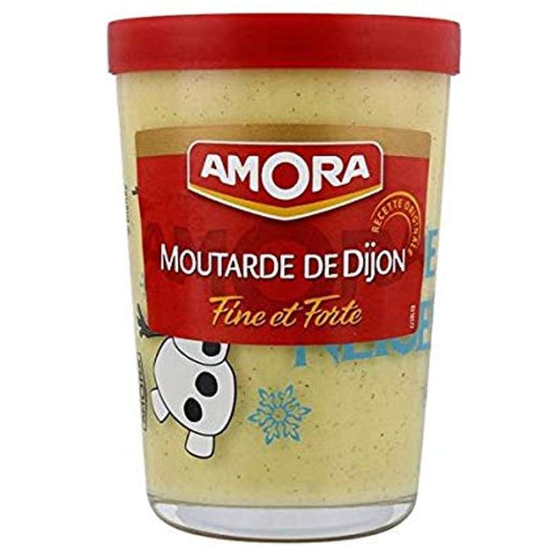 Moutarde forte verre tv, Amora (195 g) | La Belle Vie : Courses en ...