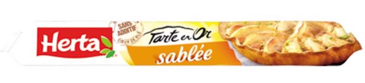 Pâte sablée roulée Tarte en Or, Herta (230 g) | La belle vie : Changez ...