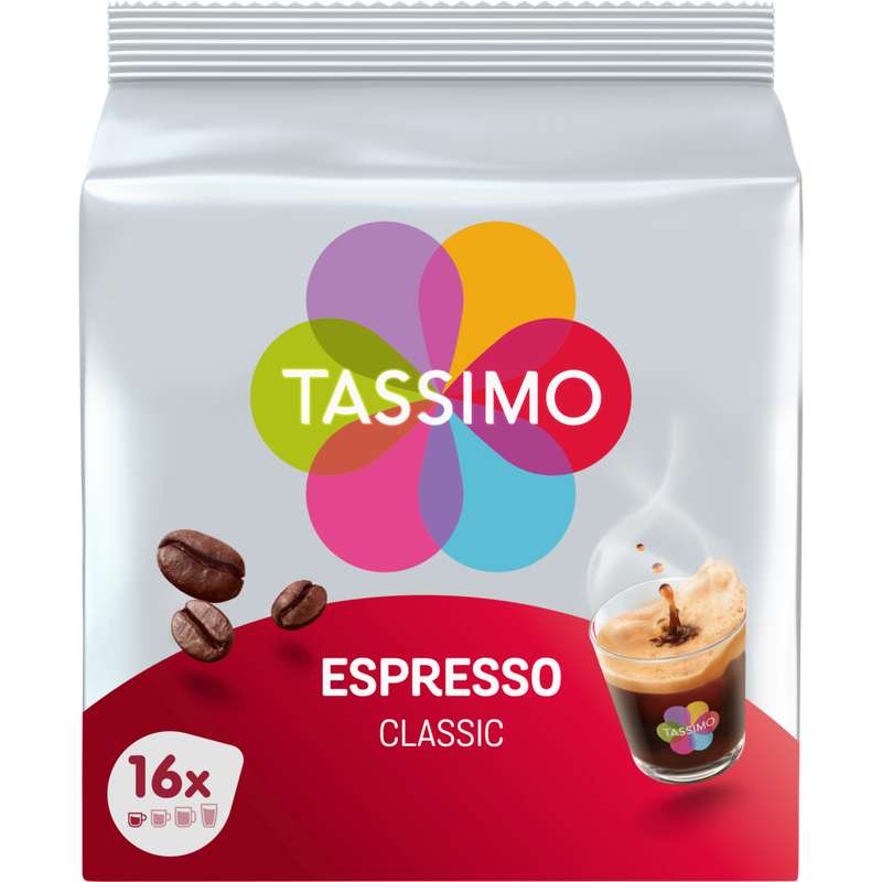 Café capsule Espresso Classique, Tassimo (x 16) | La belle vie ...