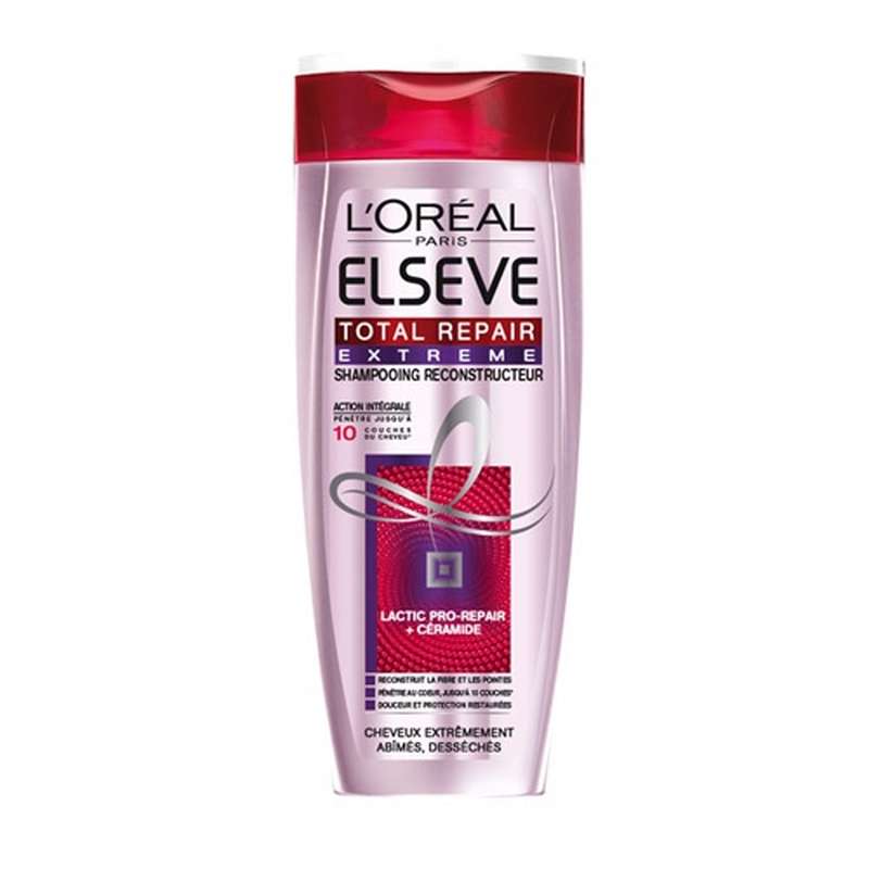 Shampooing Total Repair Extreme, Elsève (250 ml) | La Belle Vie ...