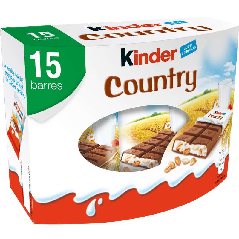 Kinder Country (x 15, 352 g) | La belle vie : Changez votre vision des ...