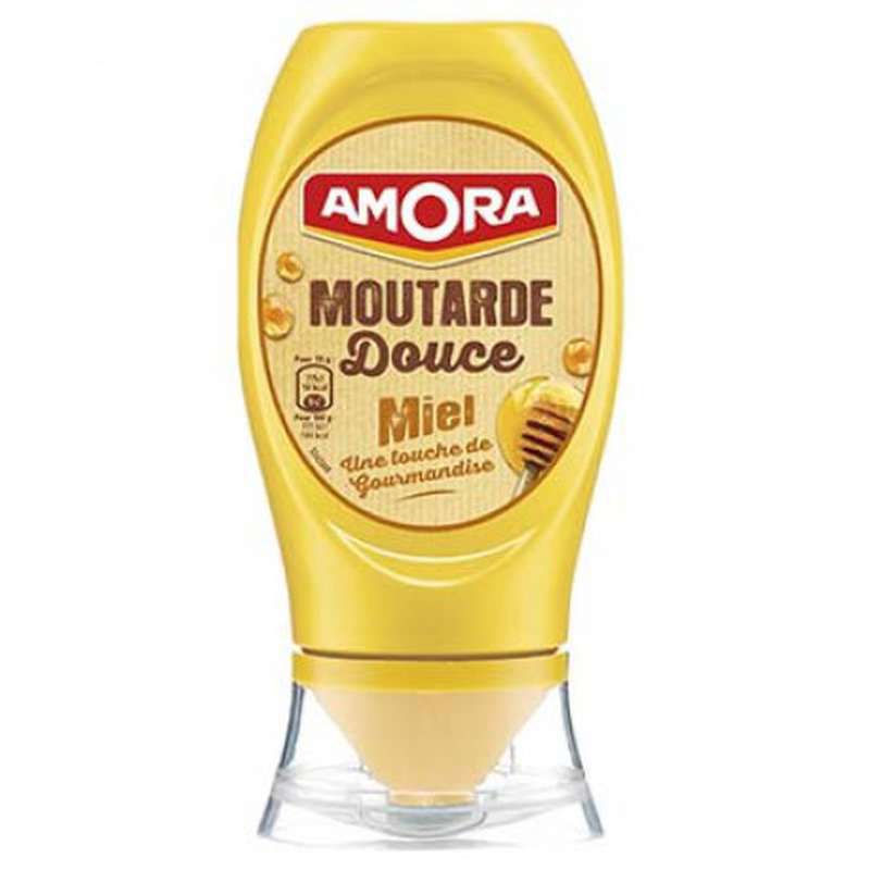 Moutarde douce miel, Amora (260 g) | La belle vie : Changez votre ...