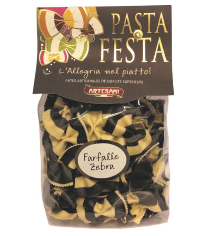Farfalles zebra, Artesani (250 g) | La Belle Vie : Courses en Ligne ...