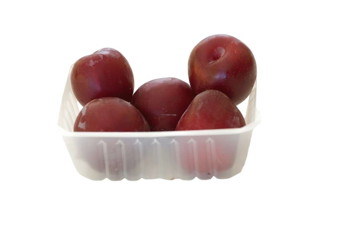 Barquette de prunes rouges Black Splendor/Hiromi (500 g), Espagne | La ...