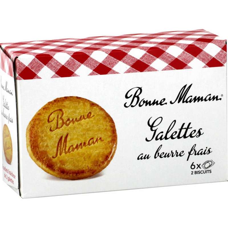 Galettes au beurre Bonne Maman (x 6, 170 g) | La belle vie : Changez ...