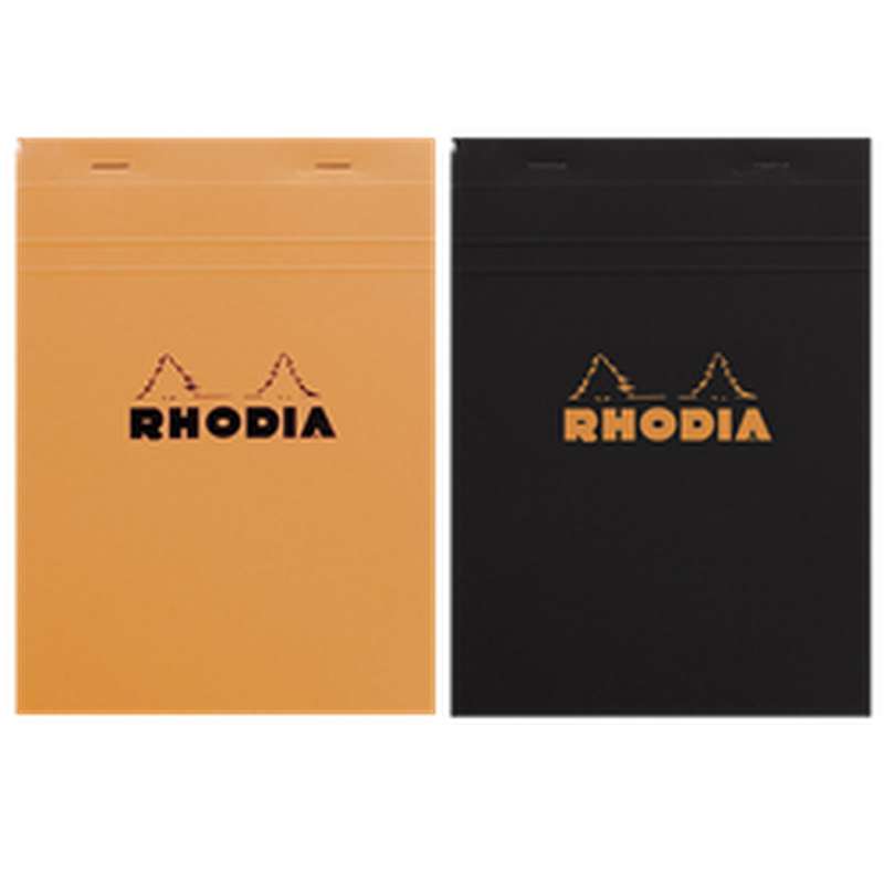 Bloc-notes 14,8x21 cm, Rhodia (160 pages) | La Belle Vie : Courses en ...