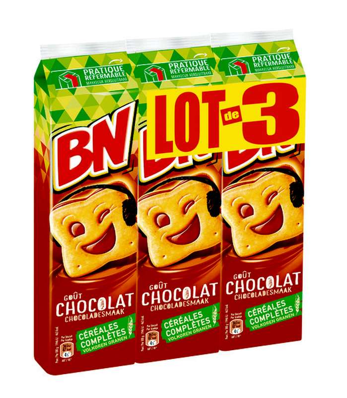 BN au chocolat LOT DE 3 (3 x 295 g) | La belle vie : Changez votre ...