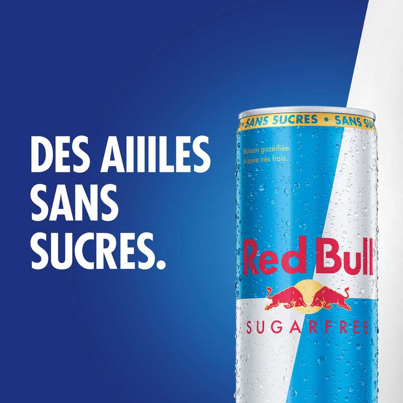 Pack de Red Bull boisson énergisante sans sucres (4 x 25 cl) | La Belle ...