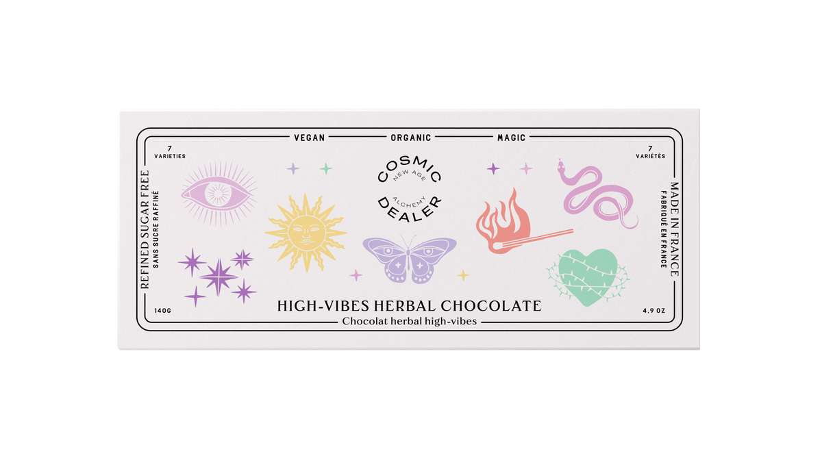 Boîte de 7 chocolats Chakras, Cosmic Dealer | Bam courses : Courses en ...