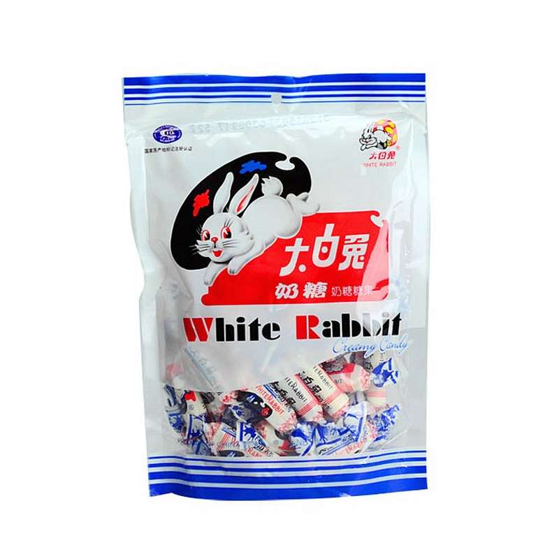 Bonbon au lait white rabbit (180 g) | La Belle Vie : Courses en Ligne ...