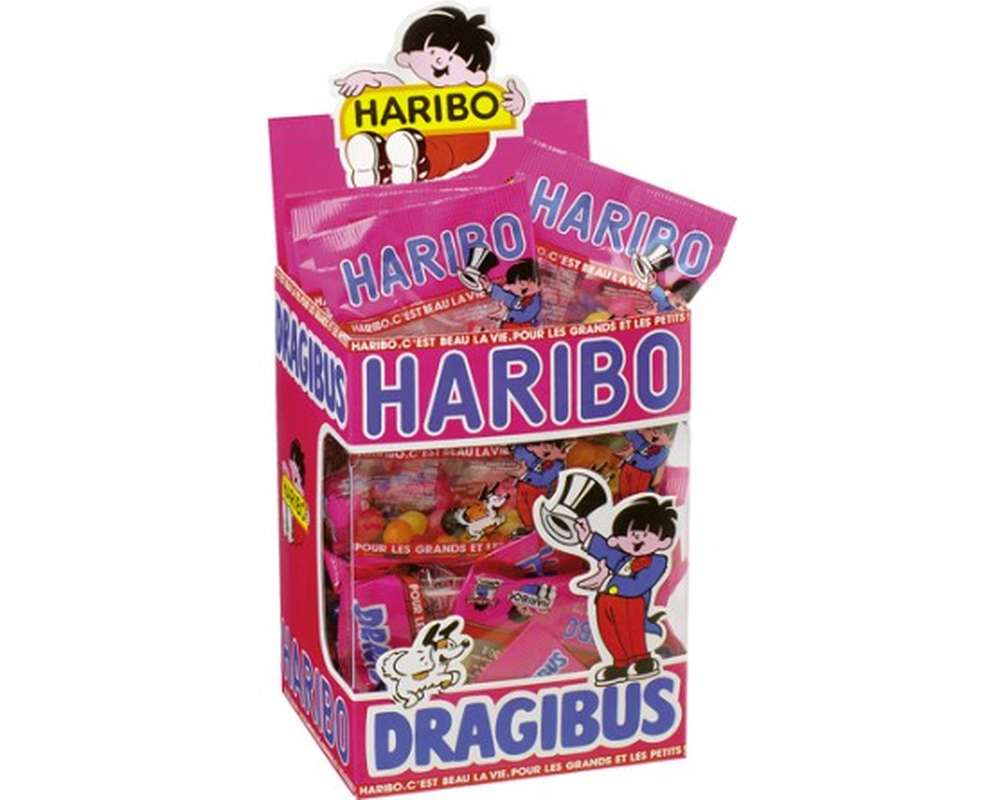 Box de Dragibus, Haribo (30 x 40 g) | La Belle Vie : Courses en Ligne ...