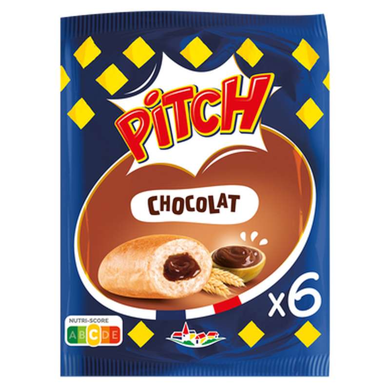 Brioche fourrée choco, Pitch (x 6, 225 g) | La Belle Vie : Courses en ...