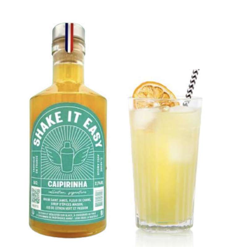 Caïpirinha passion, Shake It Easy (50 cl) | La Belle Vie : Courses en Ligne - Livraison à Domicile