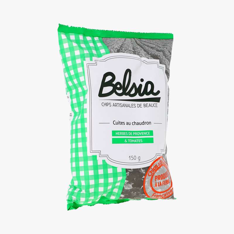 Chips artisanales de Beauce aux herbes de Provence et aux tomates ...