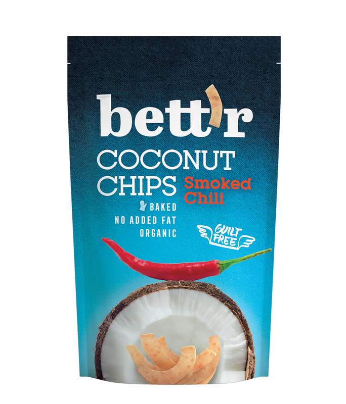 Chips de noix de coco au piment BIO, Bett'r (70 g) | La Belle Vie ...