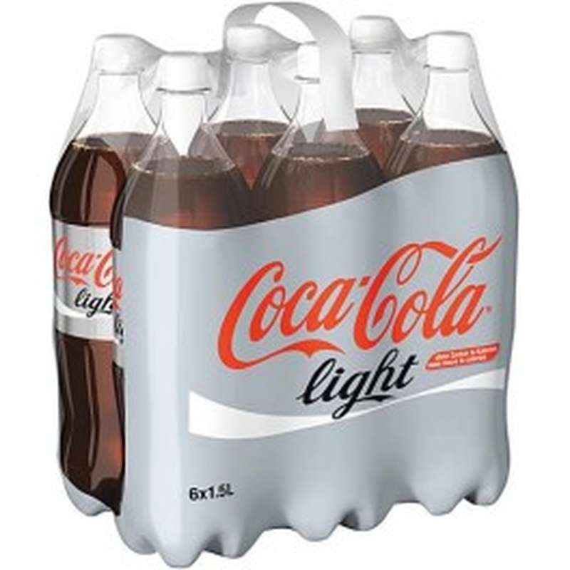 Pack de Coca-cola Light (6 x 1,5 l) | La Belle Vie : Courses en Ligne ...