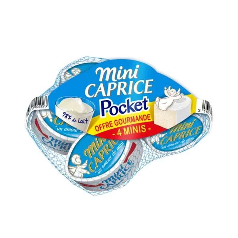 Fromage mini, Caprice des Dieux (4 x 50 g) | La Belle Vie : Courses en ...