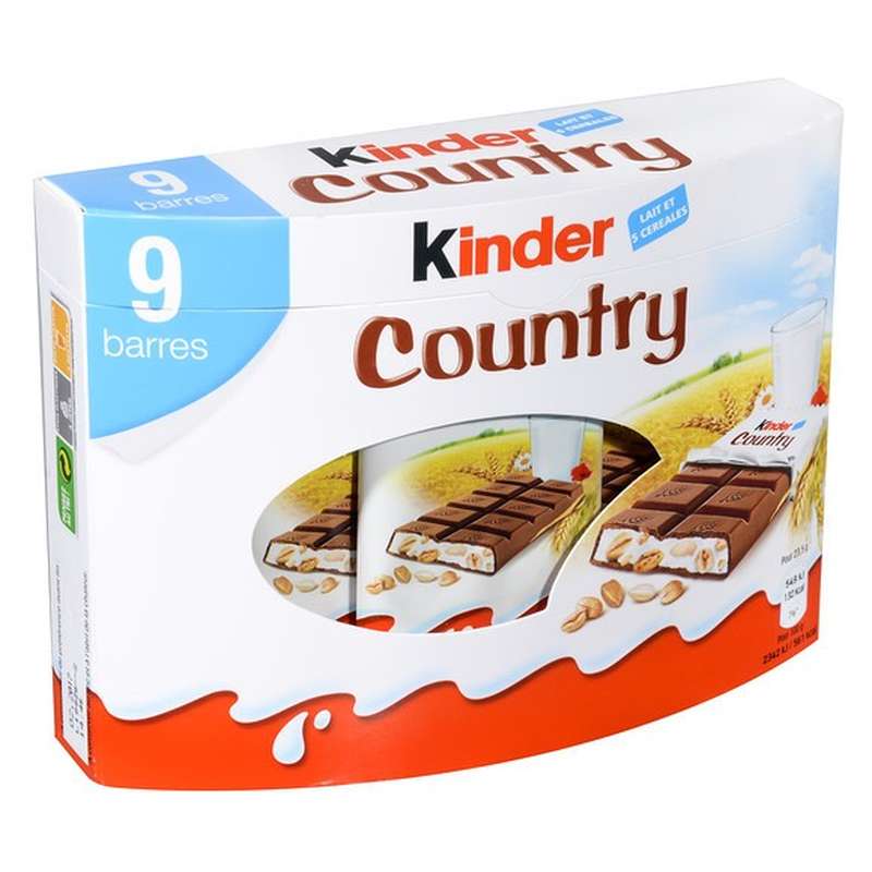Kinder Country (x 9, 211 g) | La belle vie : Changez votre vision des ...