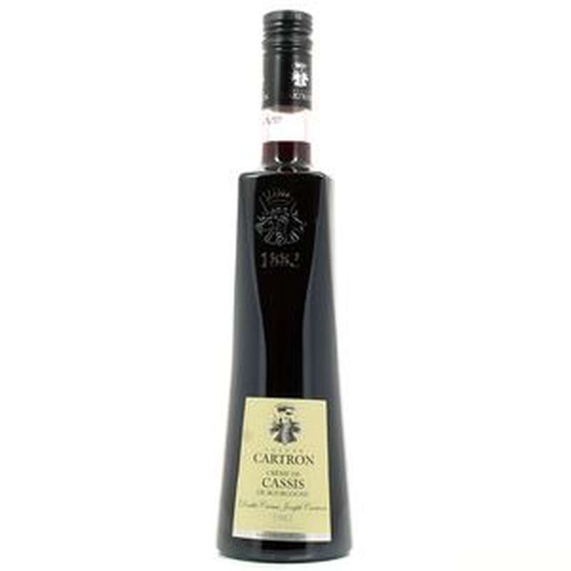 Crème de cassis de Bourgogne Joseph Cartron (70 cl) | La Belle Vie ...