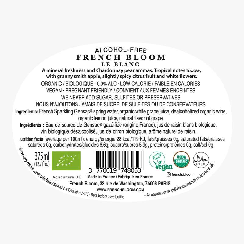 French Bloom, Le Blanc, demi (37.5cl) | La Belle Vie : Courses en Ligne ...