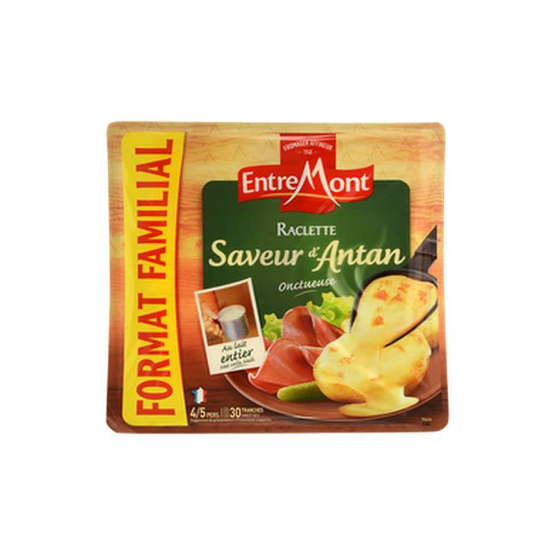 Fromage à raclette saveur d'antan, Entremont (700 g) | La Belle Vie ...