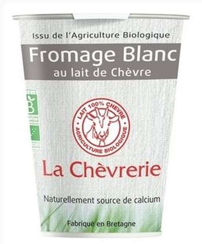 Fromage blanc au lait de chèvre BIO, La Chèvrerie (400 g) | La belle ...