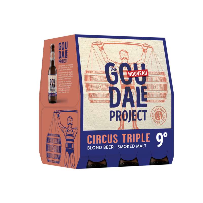 Pack de Goudale Project Circus Triple, 9° (6 x 25 cl) | La belle vie : Changez votre vision des ...