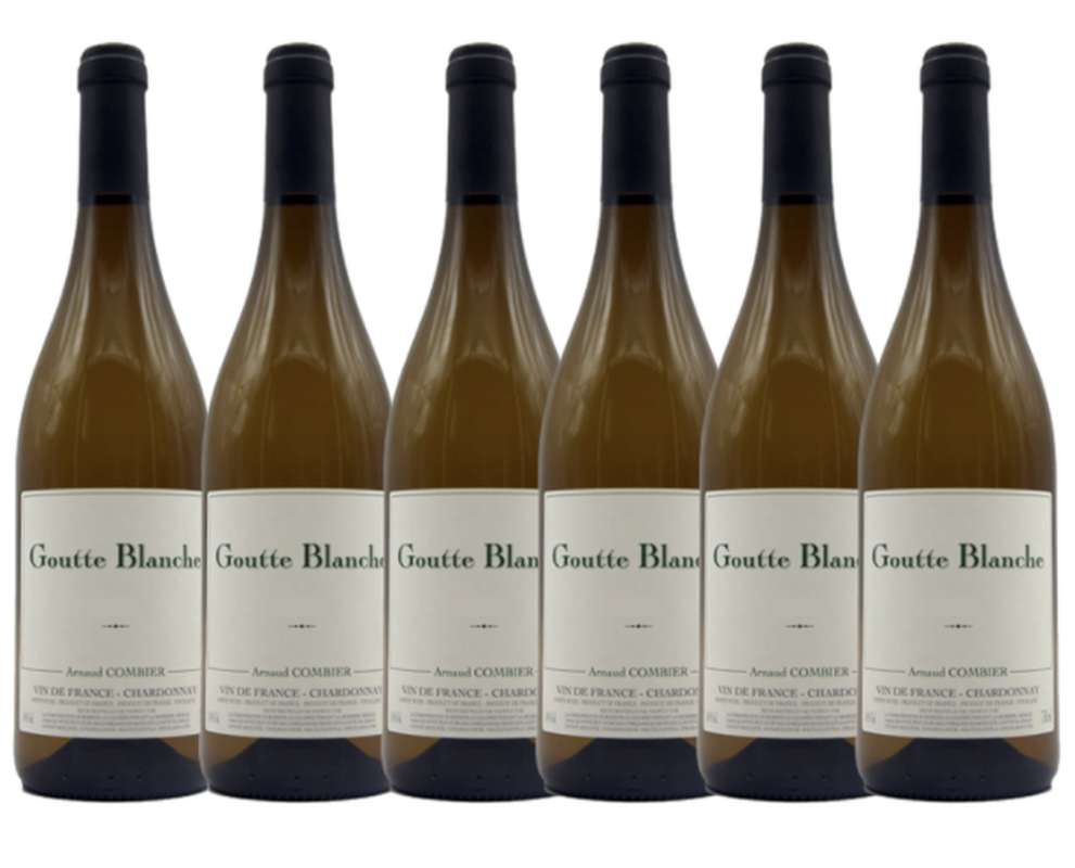 Goutte Blanche, Vin de France 2021 BIO, Arnaud Combier (75 cl, caisse ...