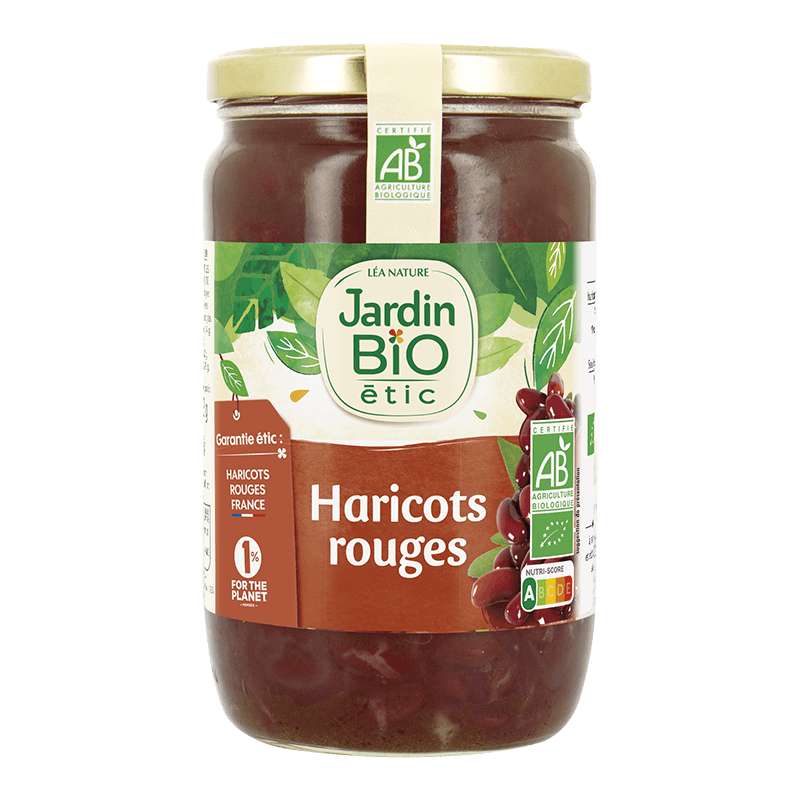 Haricots rouges BIO, Jardin Bio étic (660 g) | La belle vie : Changez ...