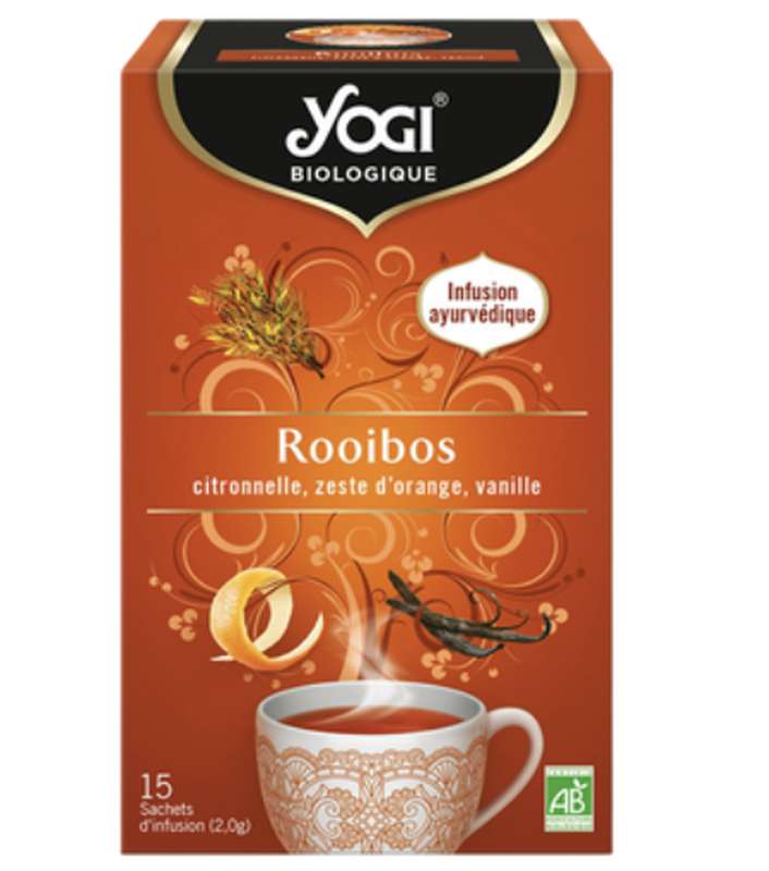 Infusion Rooibos BIO, Yogi (30 g) | La Belle Vie : Courses en Ligne ...