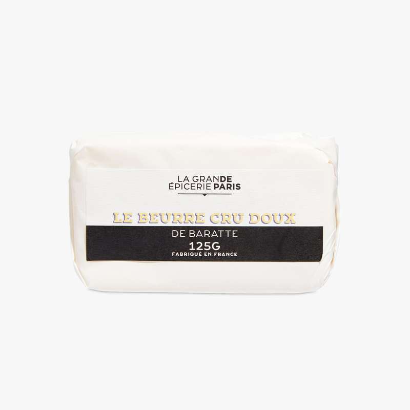 Beurre cru doux de baratte, La Grande Épicerie de Paris (125g) | La ...