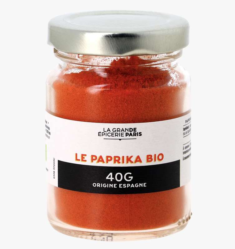 Le paprika BIO, La Grande Epicerie de Paris (40 g) | La Belle Vie ...