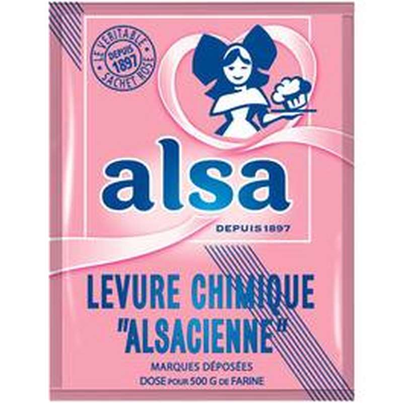 Levure chimique, Alsa (8 x 11 g) | La belle vie : Changez votre vision ...