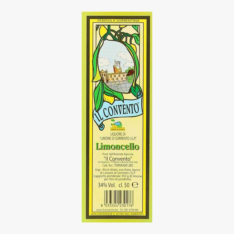 Limoncello, Il Convento (50cl) | La Belle Vie : Courses en Ligne ...