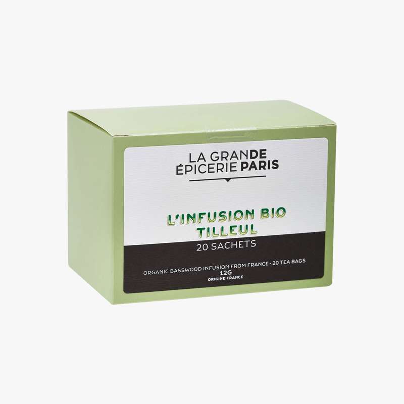 Infusion bio tilleul, La grande épicerie de Paris (12g) | La Belle Vie ...