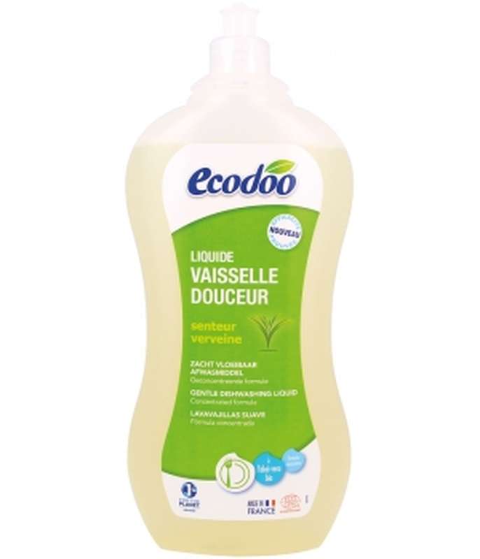 Liquide vaisselle douceur à l'aloe vera, senteur Verveine, Ecodoo (500 ml) | La belle vie ...