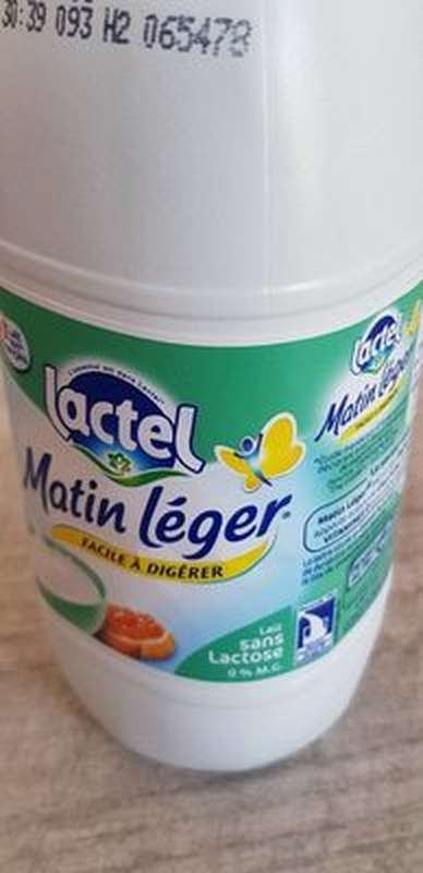 Lait Matin léger facile à digérer 0% MG, Lactel (1 L) | La belle vie ...