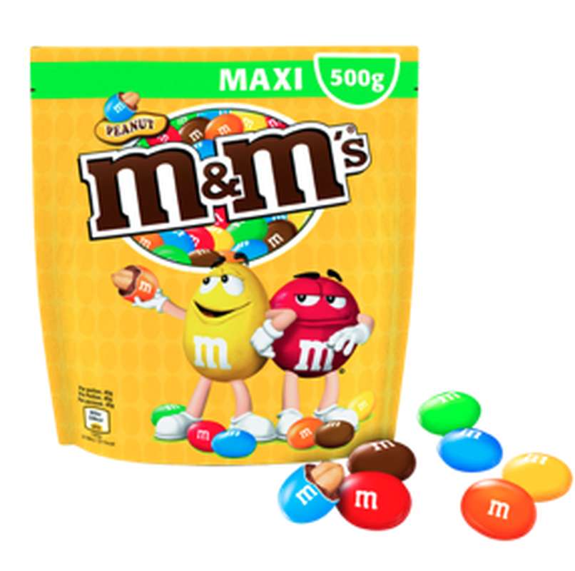 M&M'S Peanuts (500 g) | La Belle Vie : Courses en Ligne - Livraison à ...