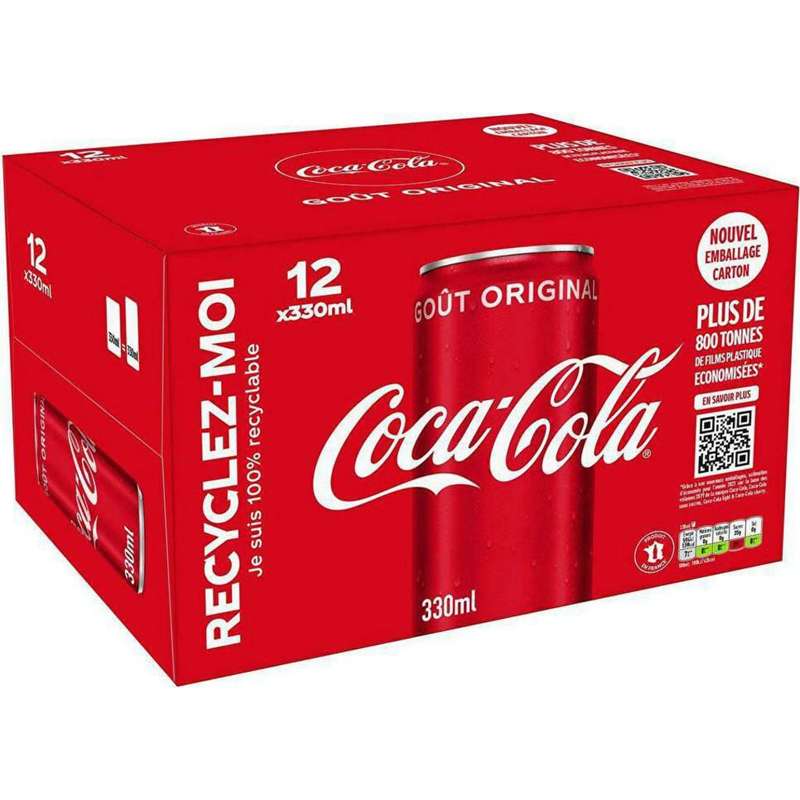Pack de Coca Cola Original (12 x 33 cl) | La Belle Vie : Courses en ...
