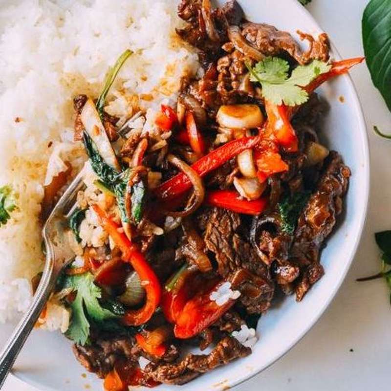 Pad Gra Prow, boeuf au basilic thaï (400 g) | La Belle Vie : Changez ...