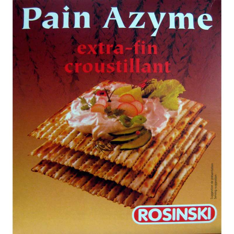 Pain azyme, Rosinski (400 g) | Bam courses : Faites-vous livrer. C’est ...