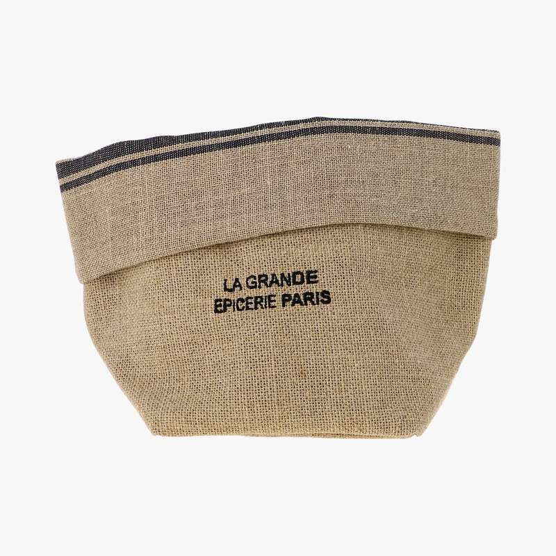 Panière en lin brut moyen modèle, La grande épicerie de Paris (1kg ...