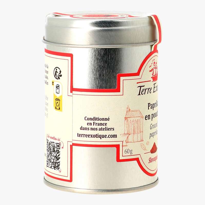 Paprika en poudre, Terre Exotique (60g) | La Belle Vie : Courses en ...